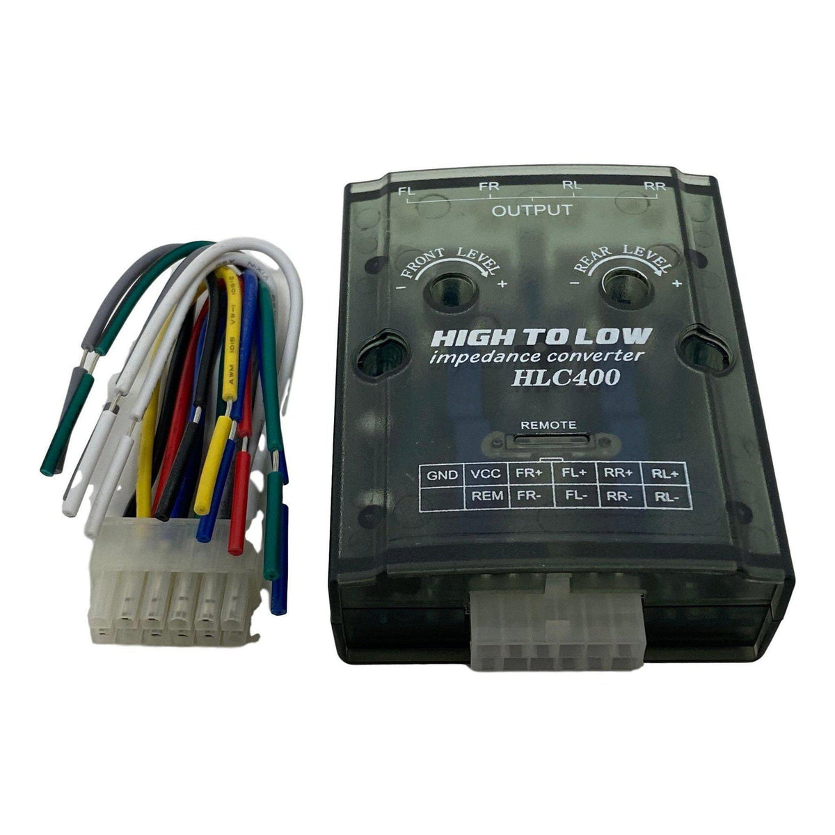 Best High Low Car Audio Converter | Hi Lo RCA Converter (HLC400) — Bass ...